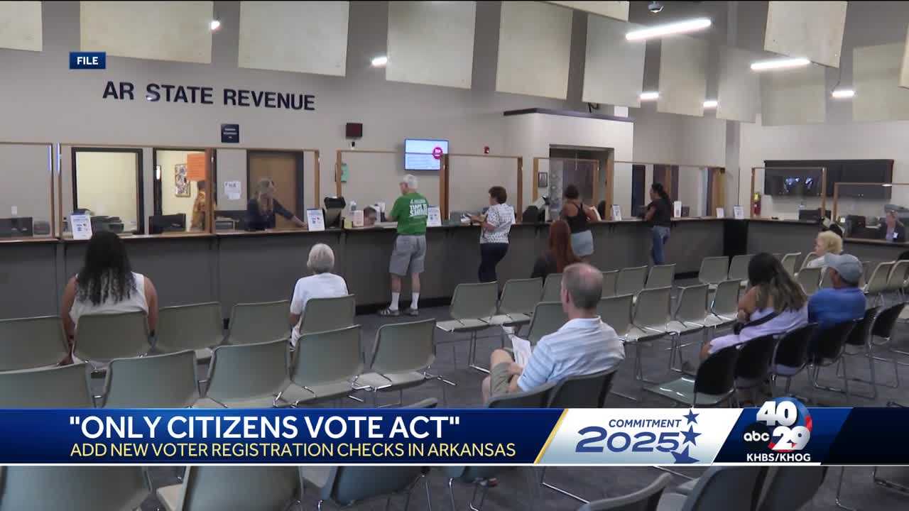 Arkansas modifies noncitizen licenses, voter registration