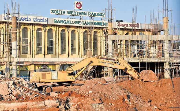 Bengaluru Cantonment station redevelopment delayed; South Western ...
