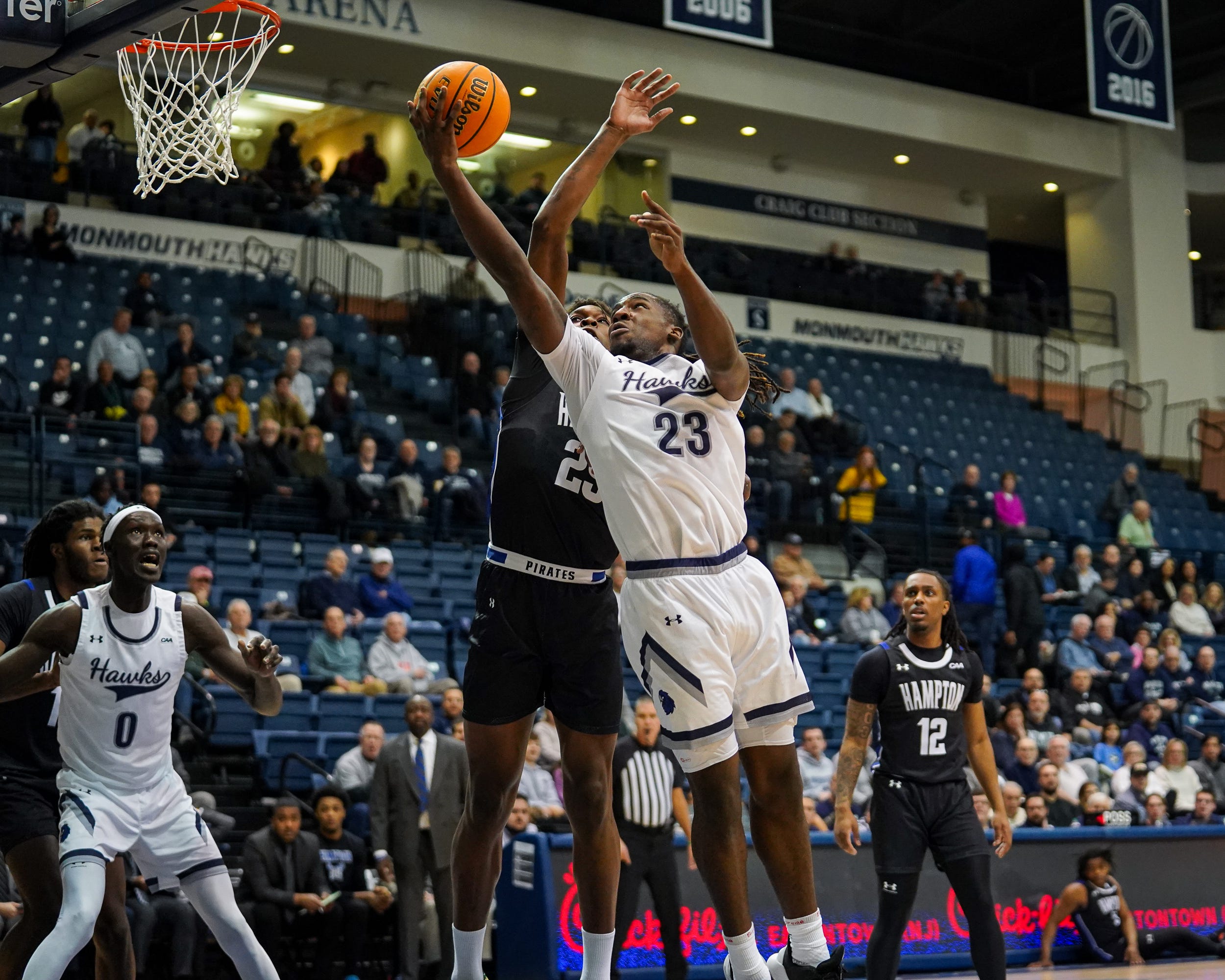 Monmouth basketball rolls past Hampton, 68-63, as Durr stars and coach ...