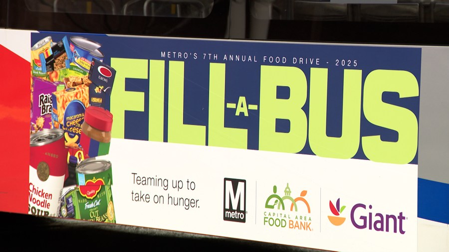 Metro’s 7th annual Fill-A-Bus campaign aims to combat hunger in the DMV