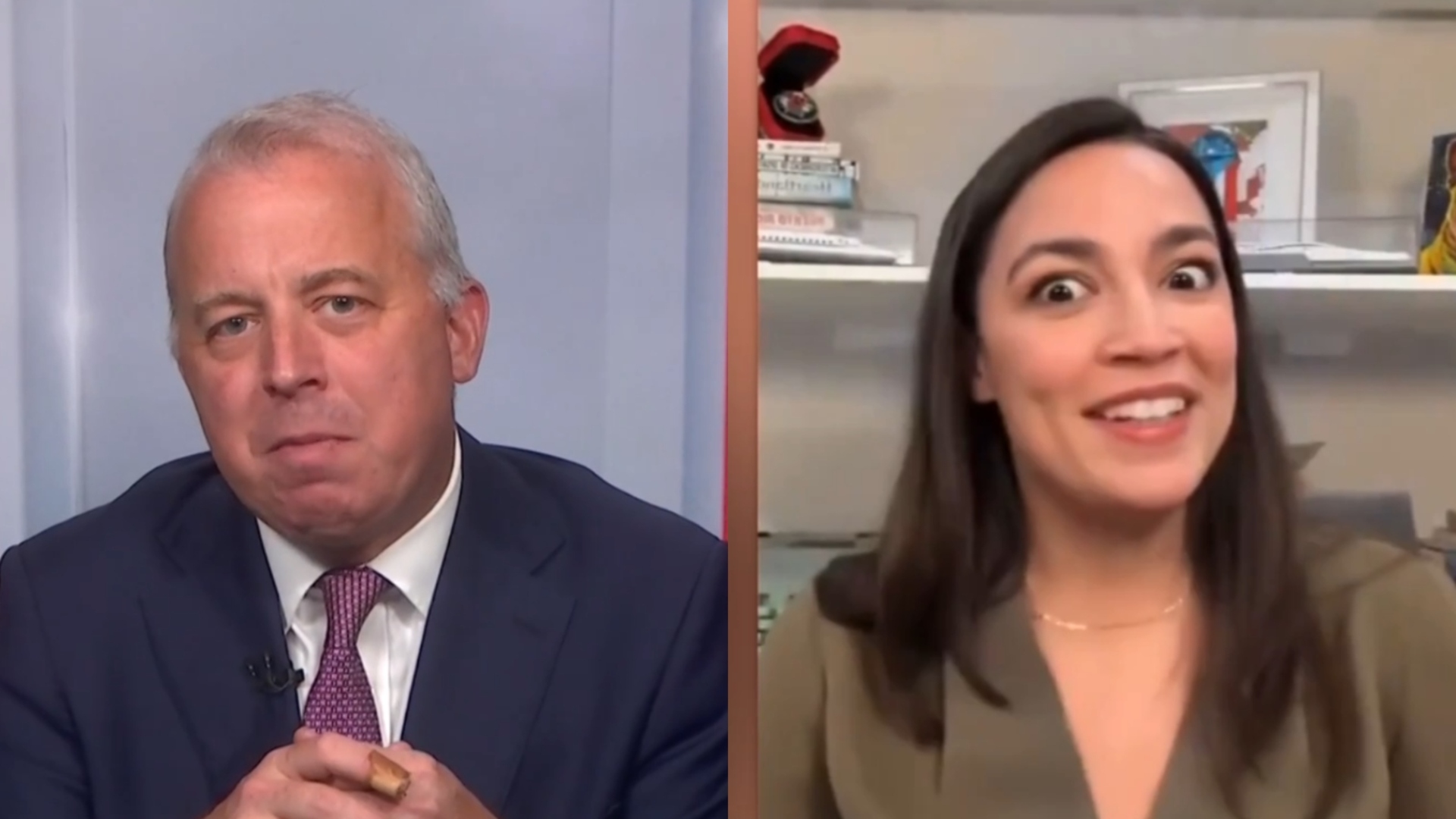 TV host reacts to hilarious video of AOC attempting to use kitchen sink ...
