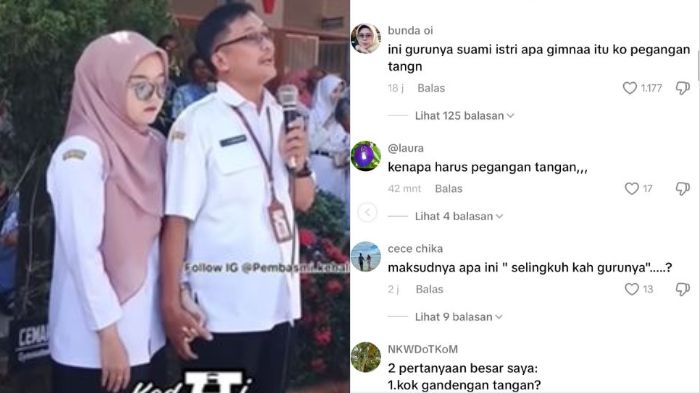 Viral Video Guru SMA Gandengan di Depan Siswa Demo, Kepala Sekolah Tegaskan Bukan Perselingkuhan