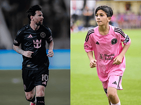 Lionel Messi's son Thiago delivers 11-goal masterclass
