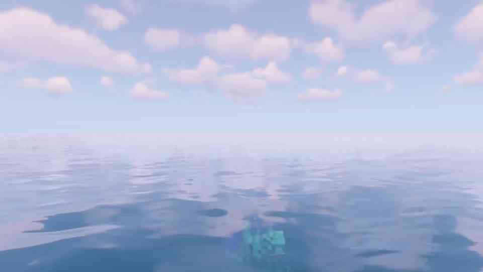 I survived 100 days in an ocean only world in hardcore Minecraft ...