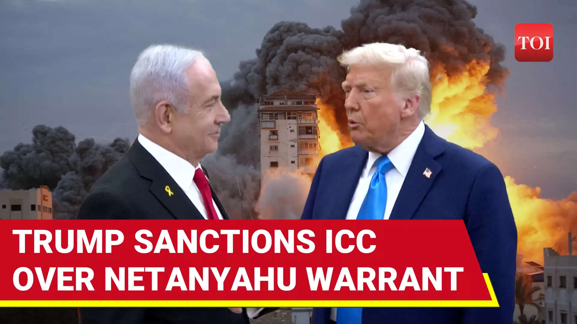 Trump Sanctions ICC Over Arrest Warrants for Netanyahu, Criticises ...