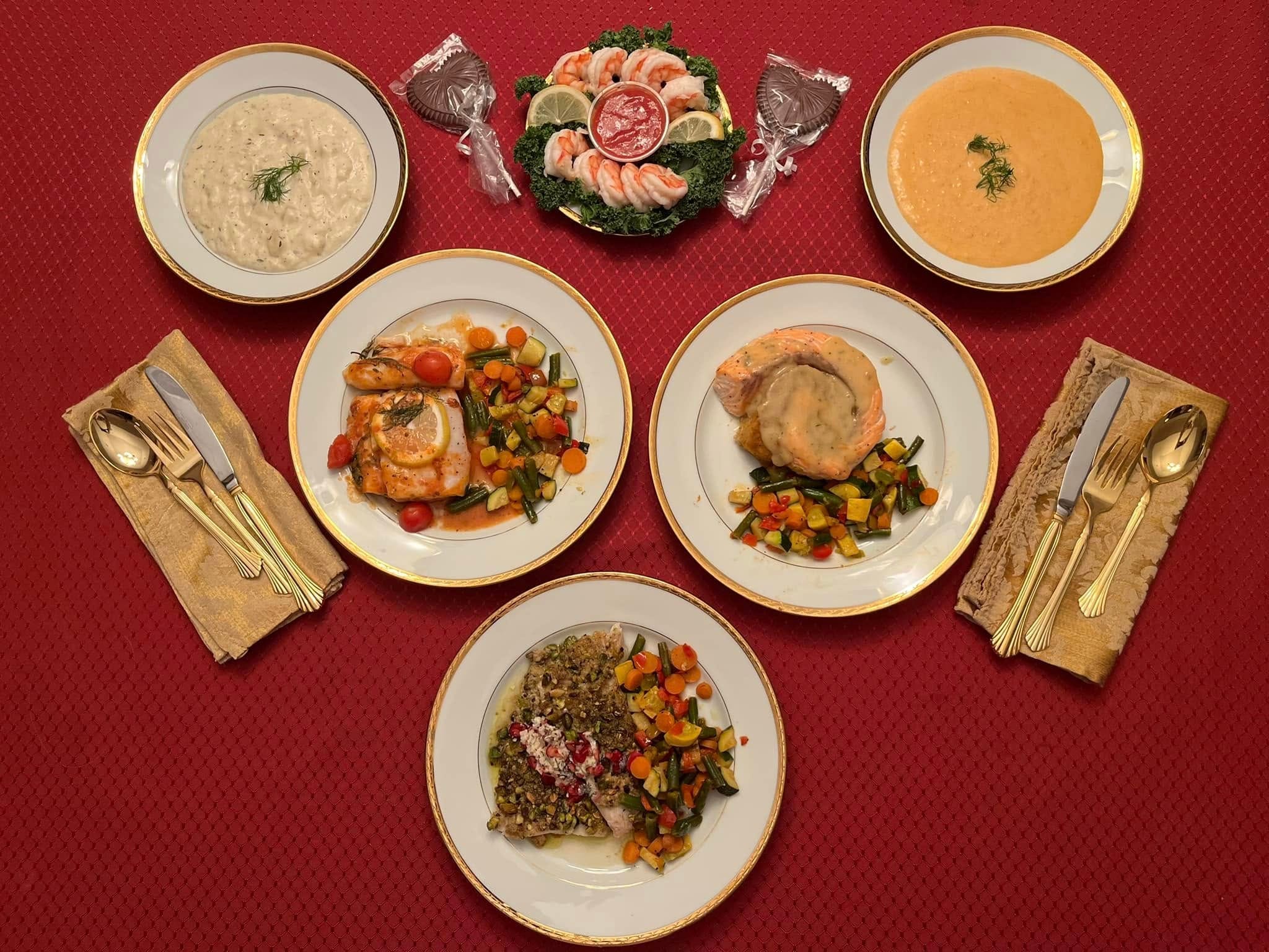 Oven ready Valentine's Day meal, dessert theatre, Super Bowl specials ...