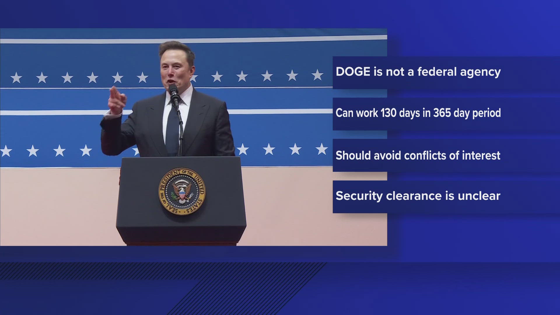 Elon Musk is 'Special Government Employee'