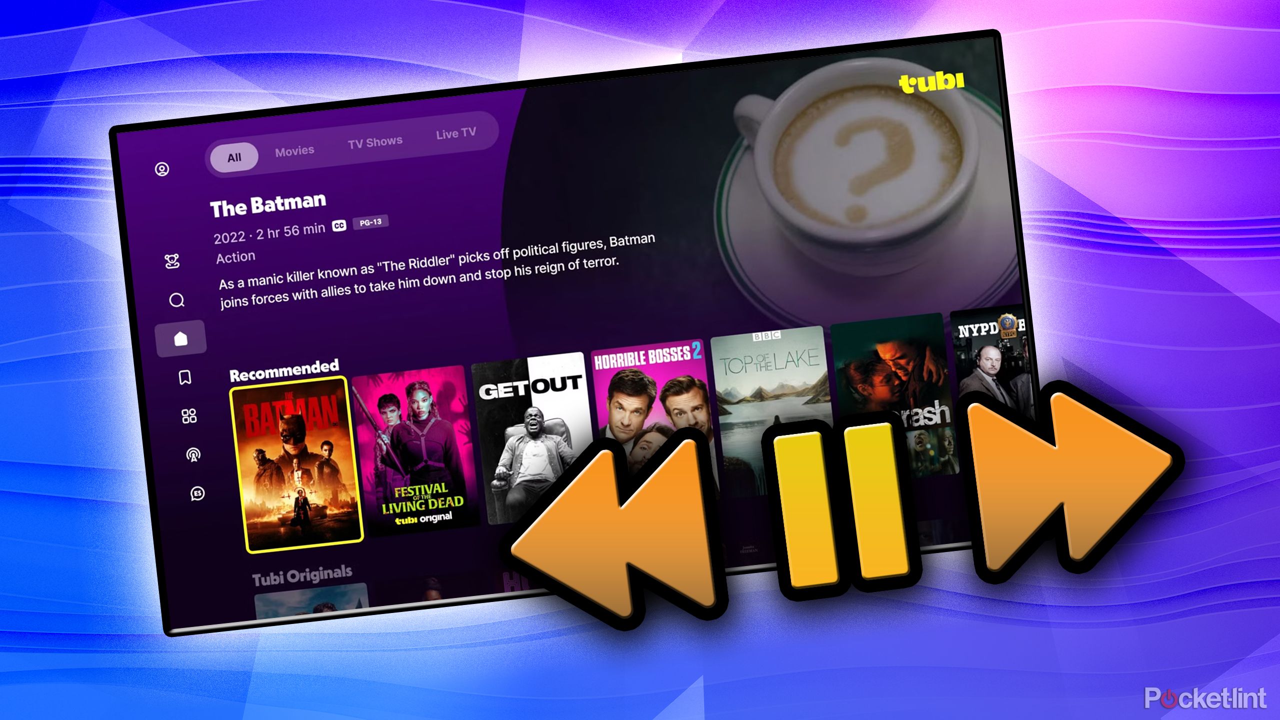 Can you rewind, fast-forward, or pause Tubi?