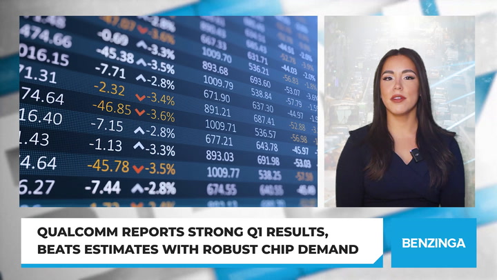 Qualcomm Reports Strong Q1 Results, Beats Estimates With Robust Chip Demand