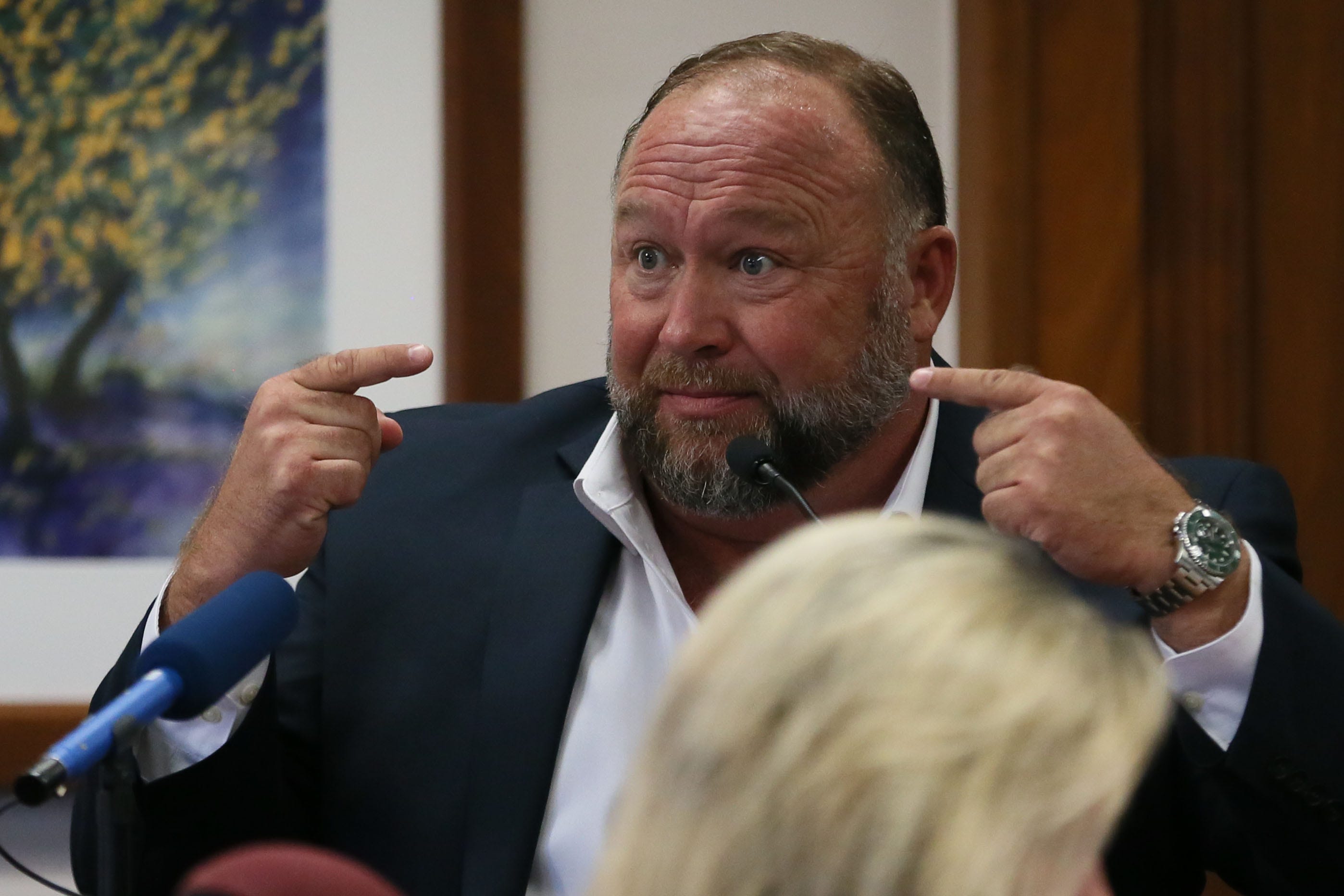 Federal judge denies Sandy Hook families' settlement in Alex Jones ...