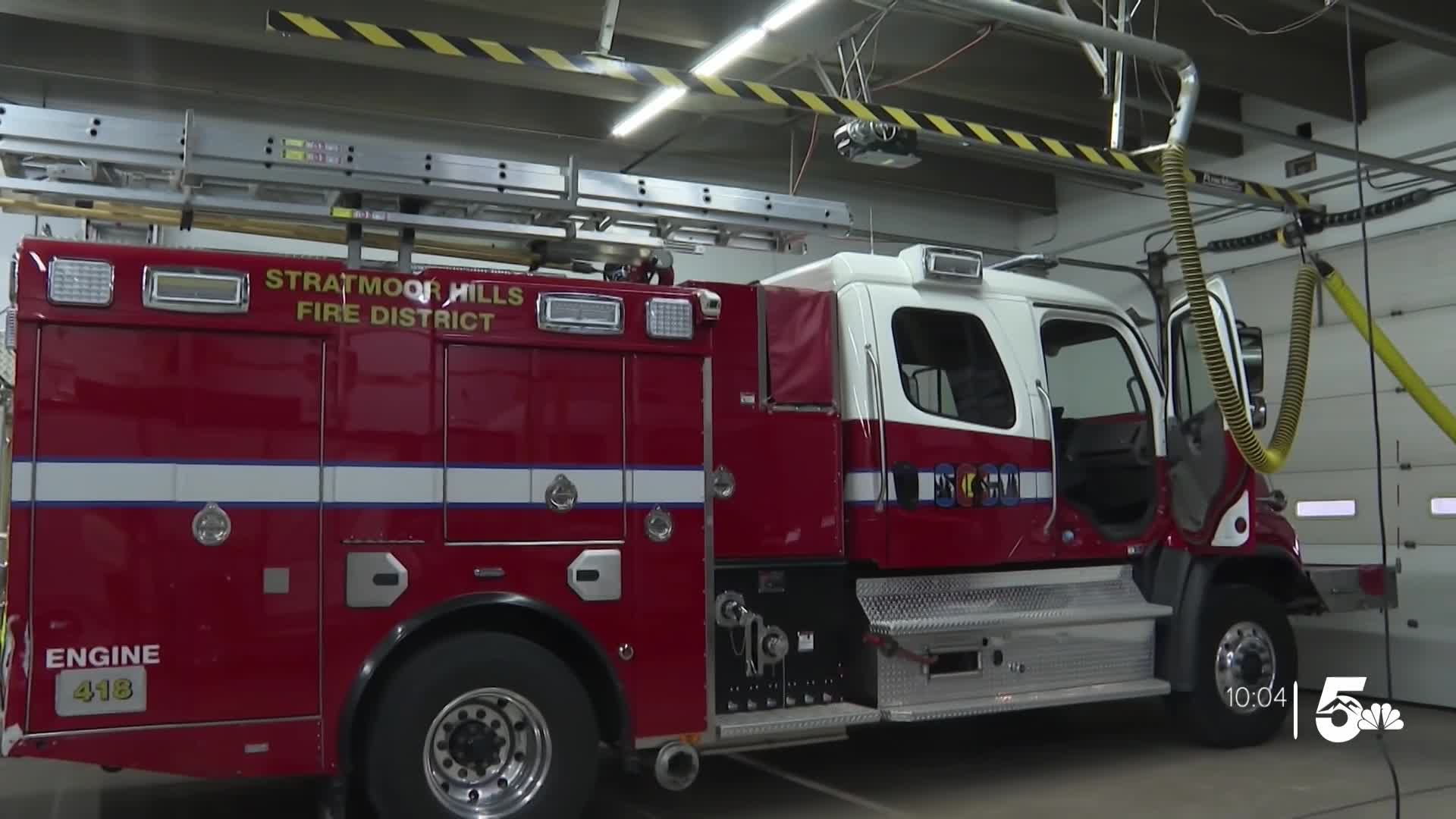 Stratmoor Hills Fire Protection District crew on helping the LA wildfires