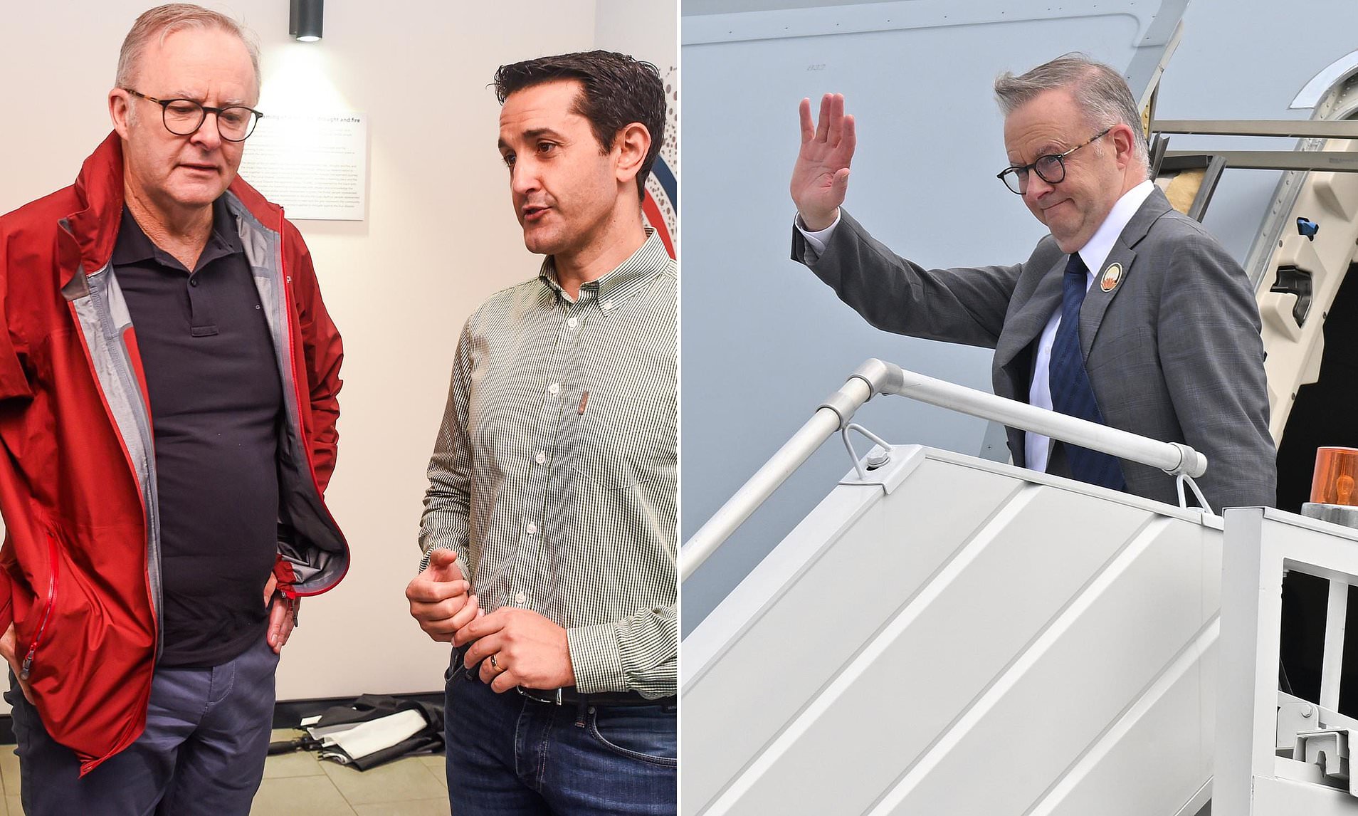 Questions over Albo's trip to Labor fundraiser on taxpayer-funded jet