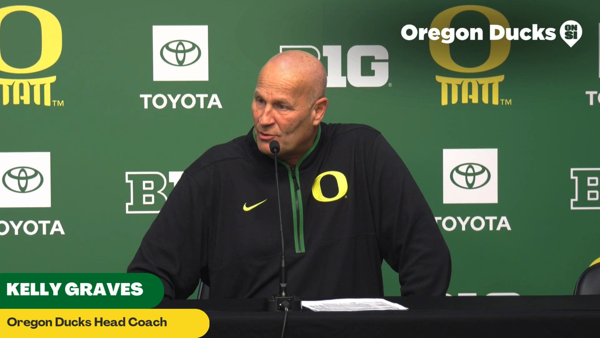Oregon Ducks WBB Coach Kelly Graves Talks Ducks Defense