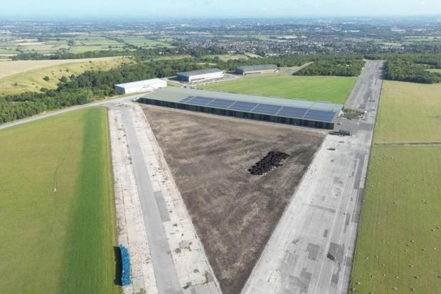 'Customisable plots' at former RAF airfield available to rent