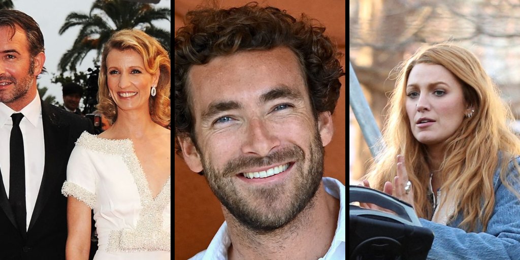 Jean Dujardin et Alexandra Lamy, Martin Kretz et Eve Von Romberg, Blake ...