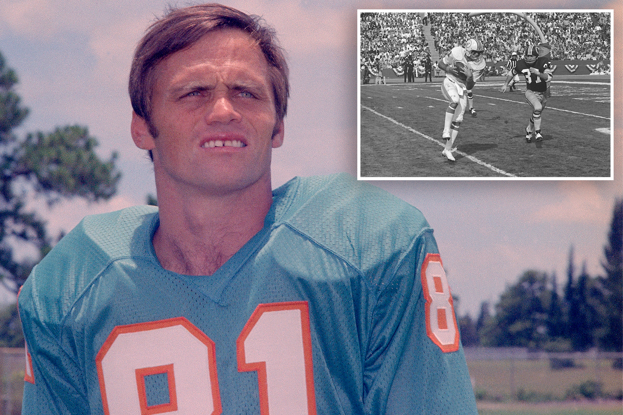 Howard Twilley, member of Dolphins undefeated Super Bowl team, dead at 81