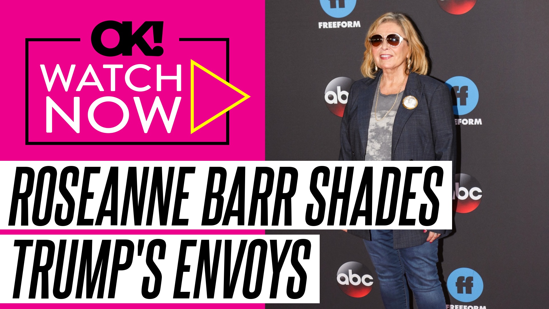 Roseanne Barr Takes Dig at Donald Trump's Celebrity 'Special Envoys ...