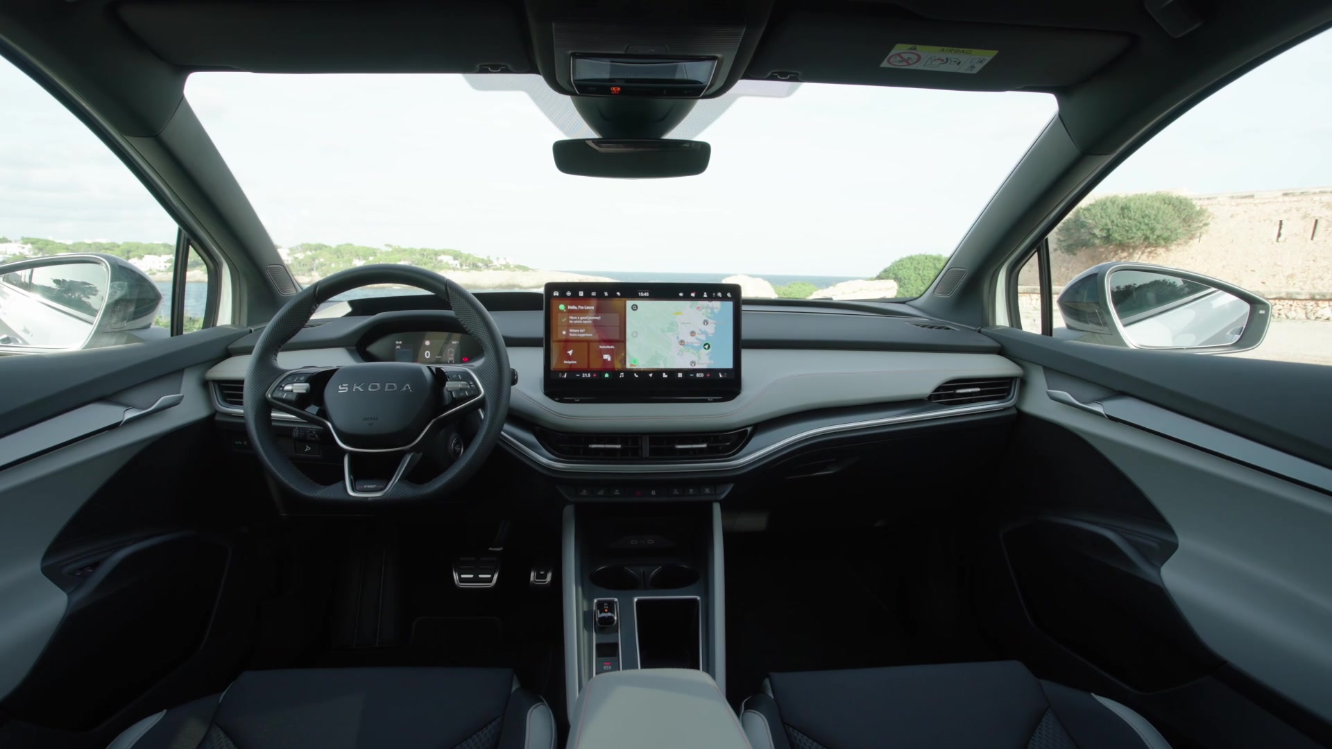 The new Skoda Elroq First Edition Interior Design