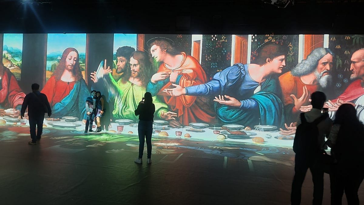 AI Mona Lisa to touchscreen Last Supper, Da Vinci goes hi-tech. Some ...