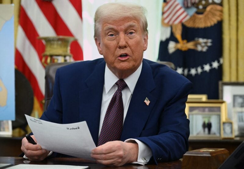 Trump tekent decreet voor wederkerige importheffingen - Amerikaanse ...