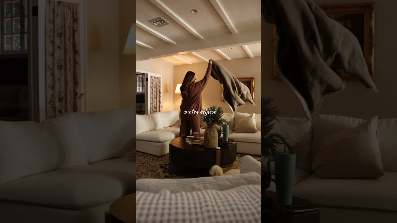 Smart winter living room refresh ideas on a budget