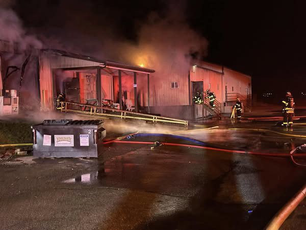 Fire crews respond to warehouse fire in Columbus Fire crews respond to warehouse fire in Columbus