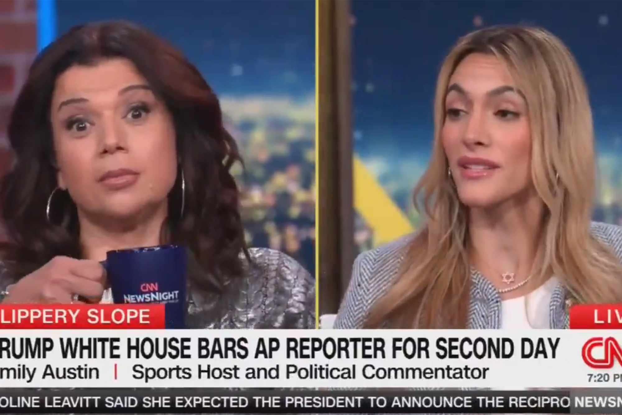 Ana Navarro hits back after CNN guest calls her 'hysterical' live on ...