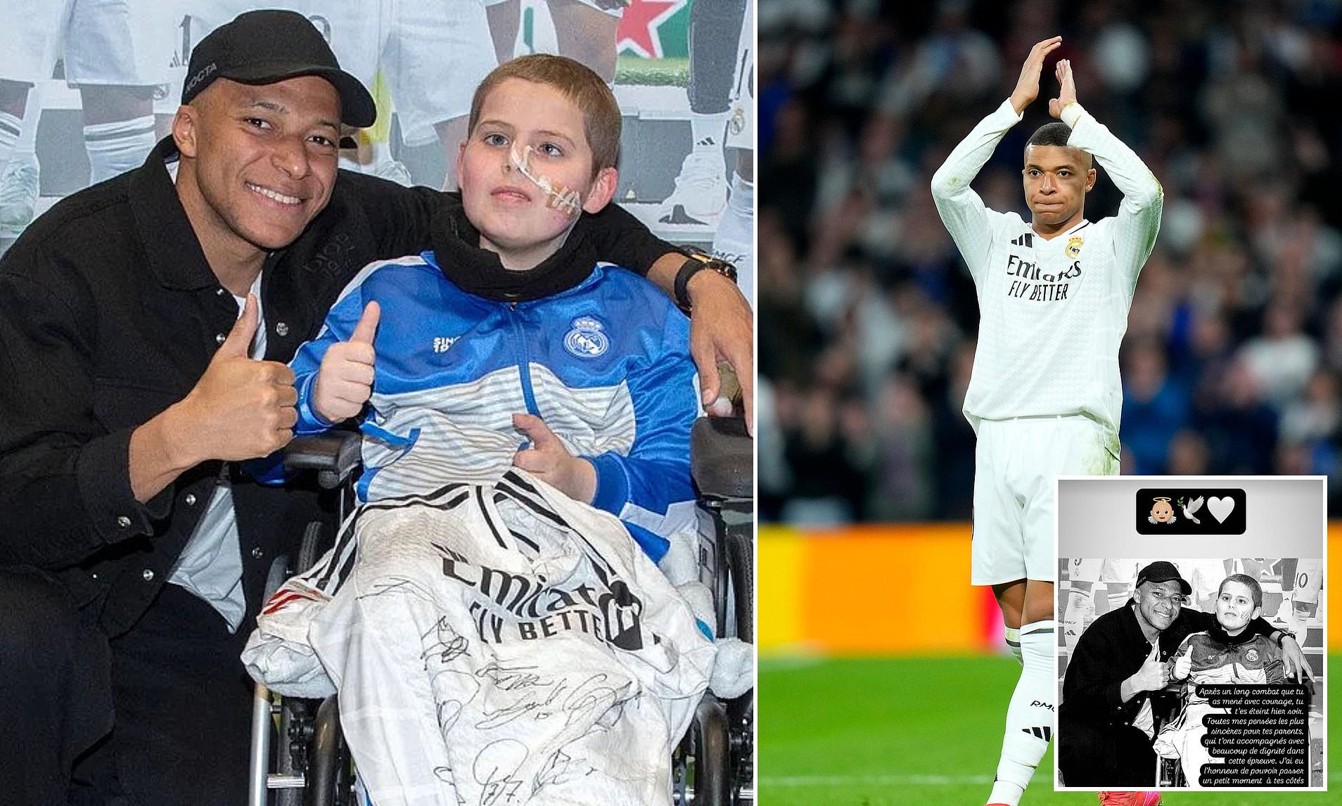 Kylian Mbappe pays tribute to young fan after his tragic passing ...