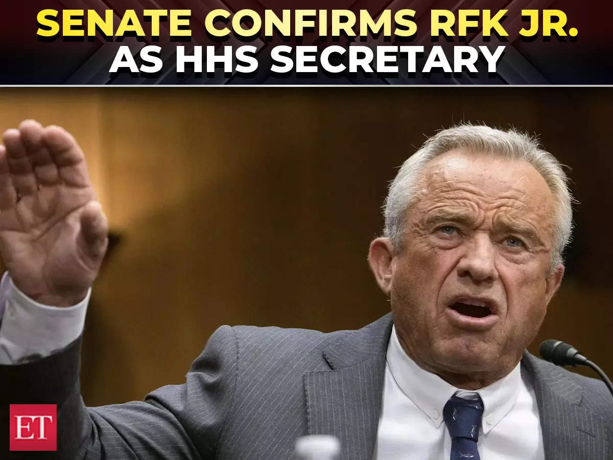 RFK Jr confirmation vote: Senate confirms Trump's health secy ...