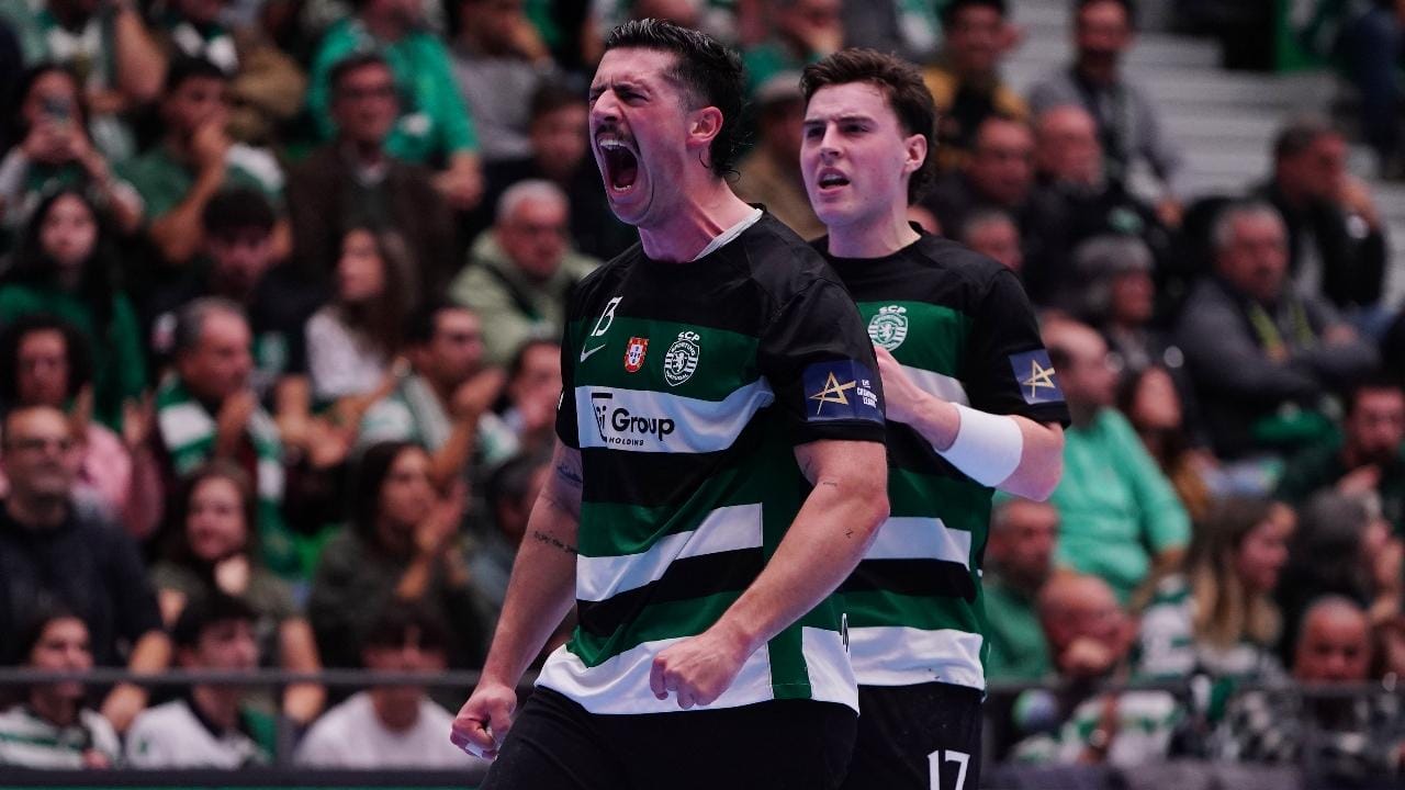 Andebol: Sporting soma novo triunfo e sobe ao segundo lugar na Champions