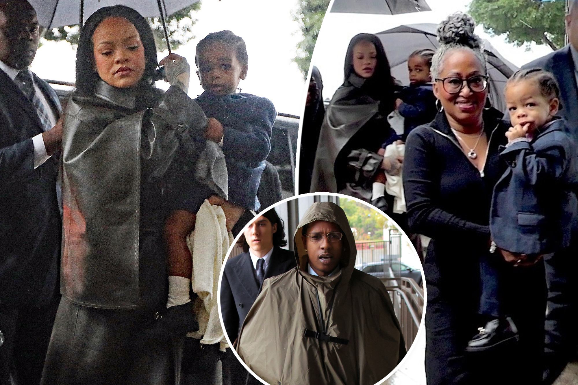 Rihanna brings kids RZA, 2, and Riot, 1, to A$AP Rocky’s assault trial ...