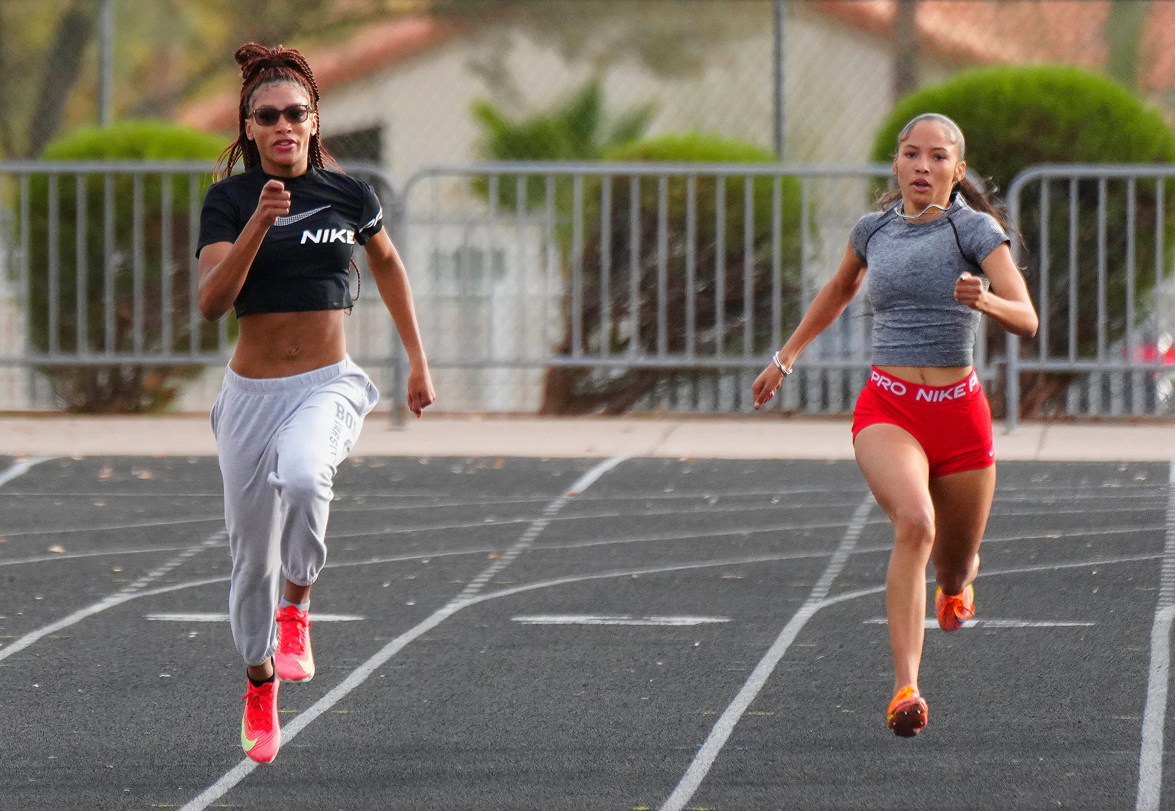 North Canyon's Rebekah-Jhade Garrett reaching new levels on the track