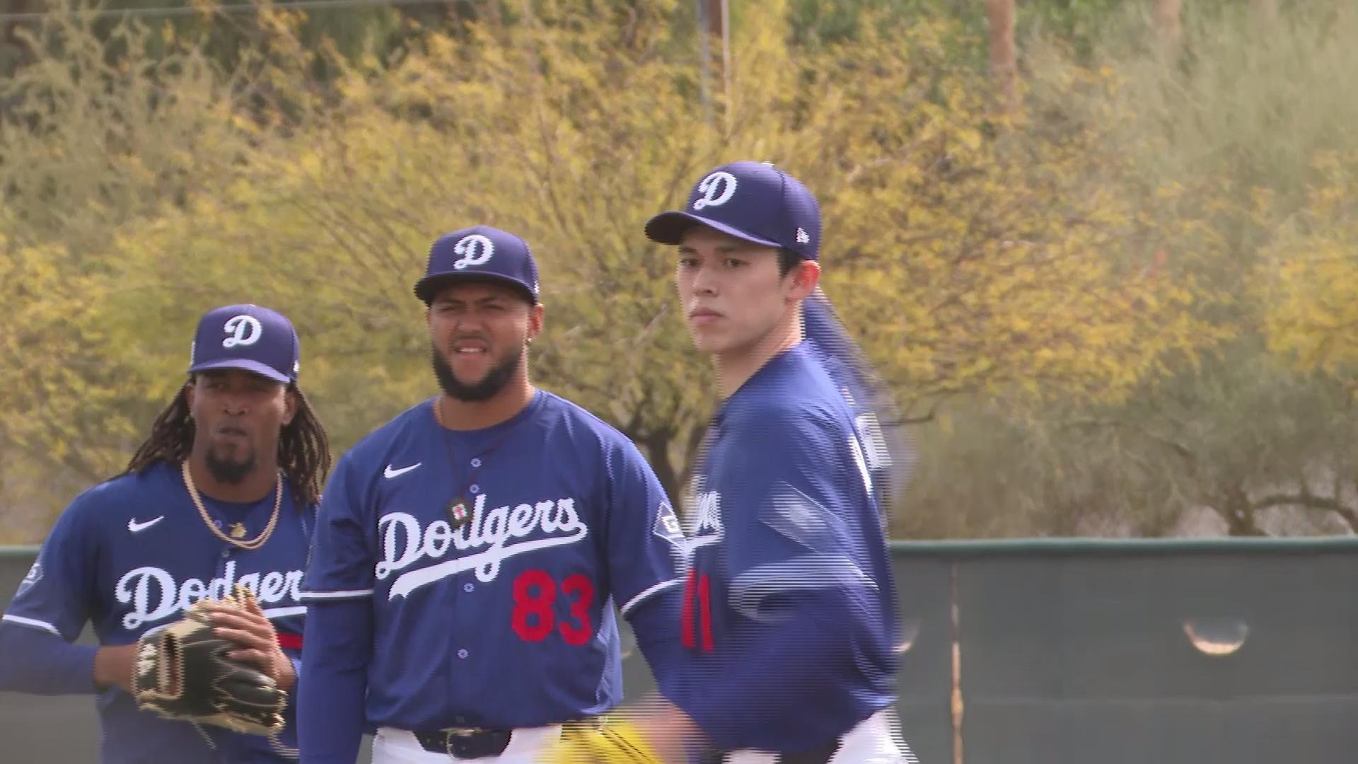 Dodgers continue spring training work in Arizona