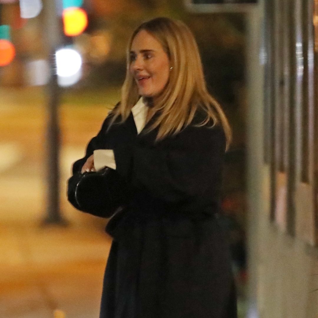 Adele Wears Her Heart on Her Alaïa Naked Heels for a Pre-Valentine's ...