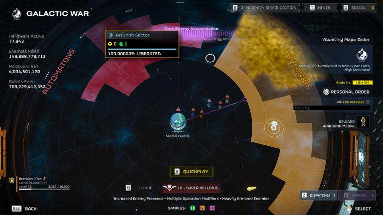 Oh Liberty: Helldivers 2 just lost Angel's Venture to the Illuminate ...