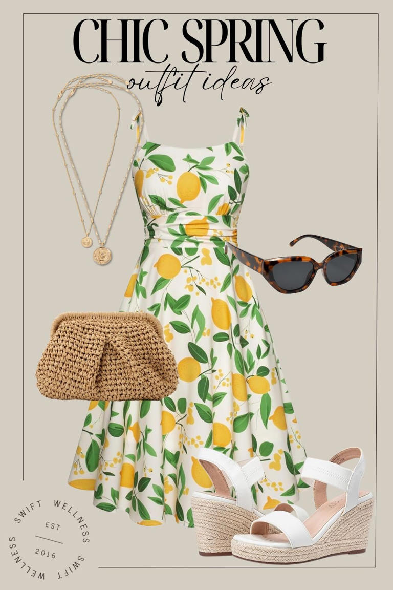 5 Floral Dress Outfit Ideas For Spring