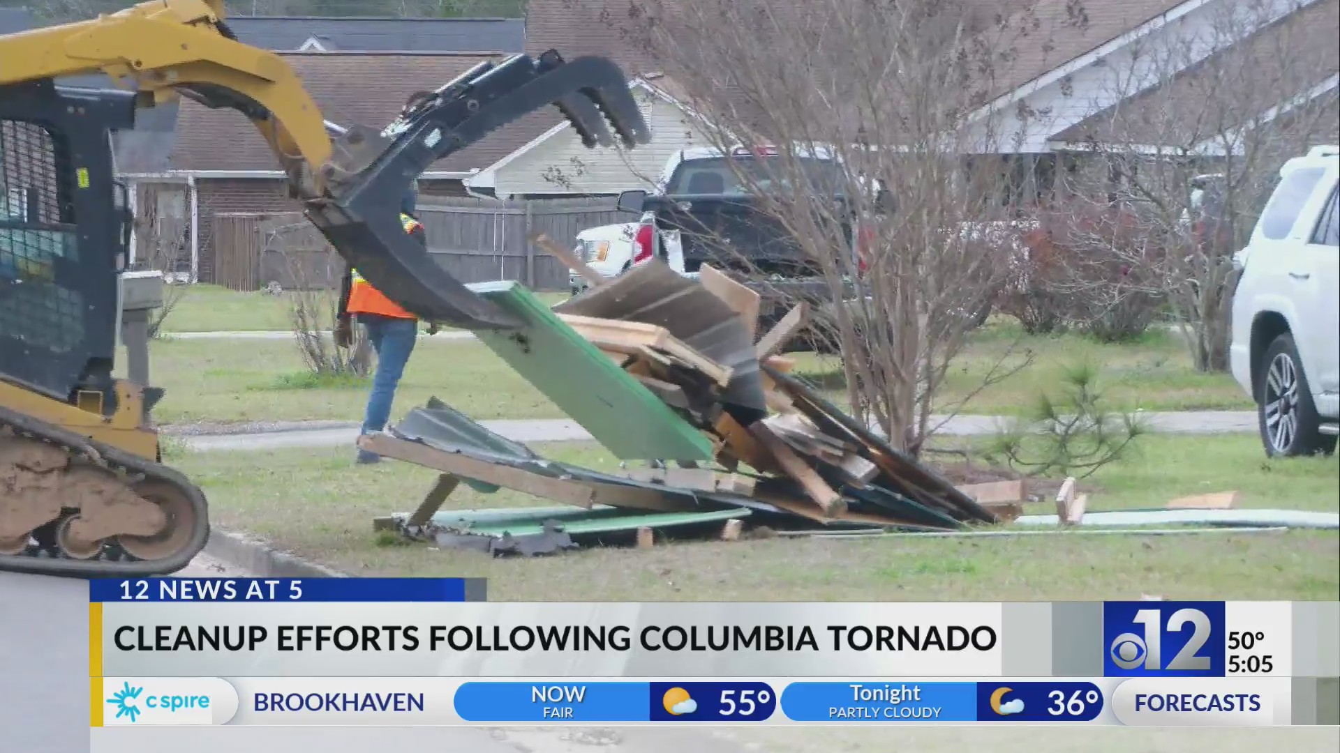Columbia focuses on recovery after EF-0 tornado