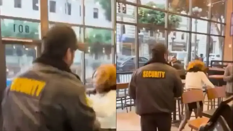 ‘He Just Went Off!’: Taco Bell Security Guard Caught on Video Slapping ...