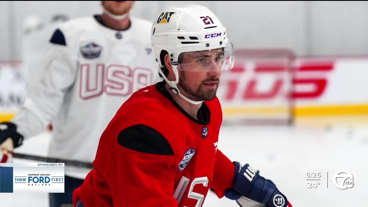 Dylan Larkin on playing for Team USA in 4 Nations: 'It's special'