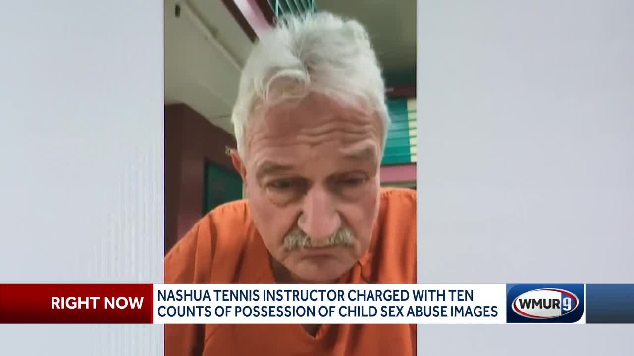 Tennis instructor charged with possession of child sex abuse images
