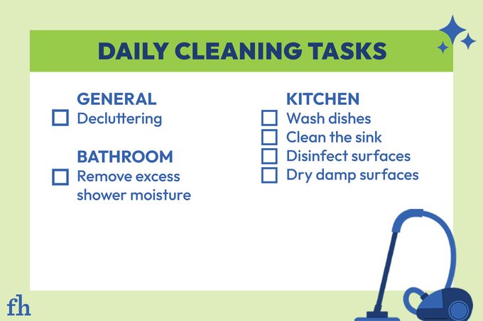 The Definitive House Cleaning Guide: Tasks for Every Day, Week, Month ...