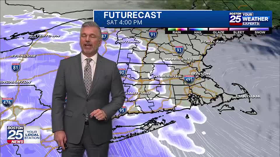 Weekend storm expected to bring more snow, ice, rain to Massachusetts