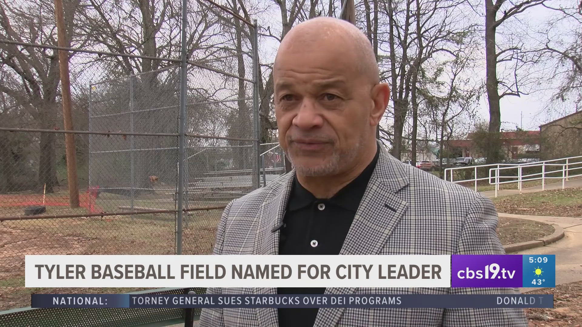 Tyler baseball field named for city leader Ralph Caraway Sr.