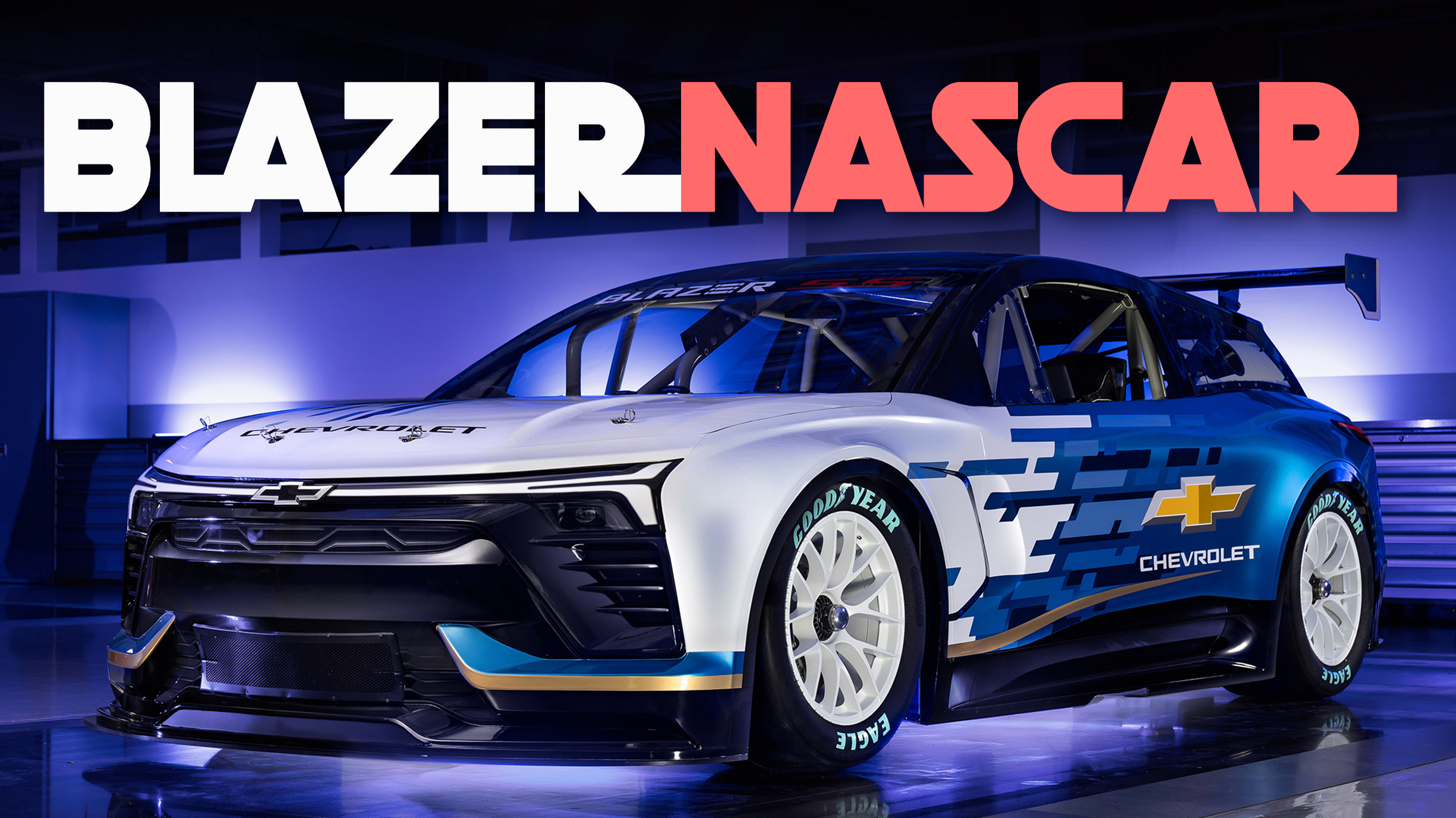 Chevy Blazer EV.R NASCAR Is A Monstrous 1,300 HP Concept
