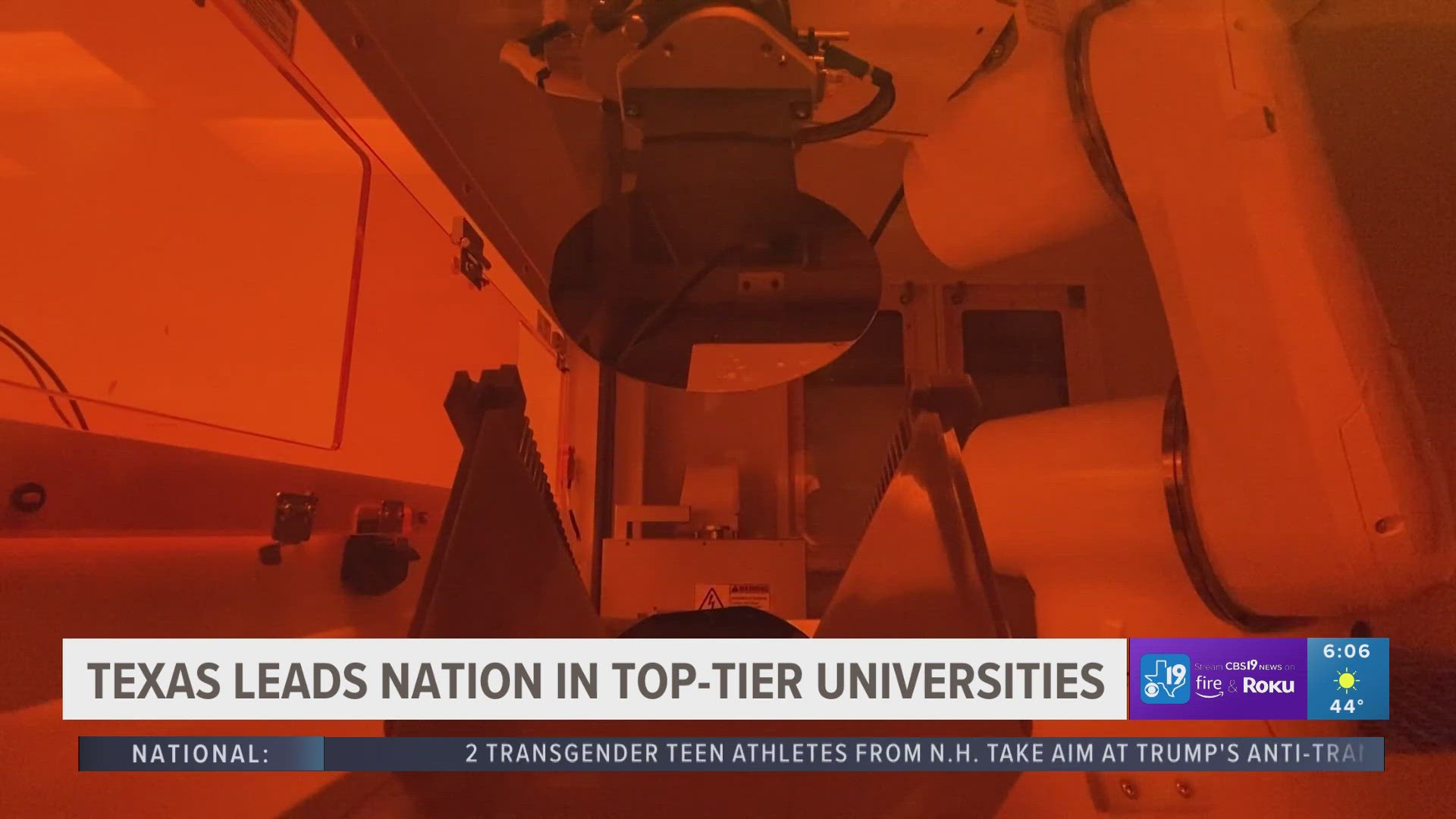Texas leads nation in top-tier universities