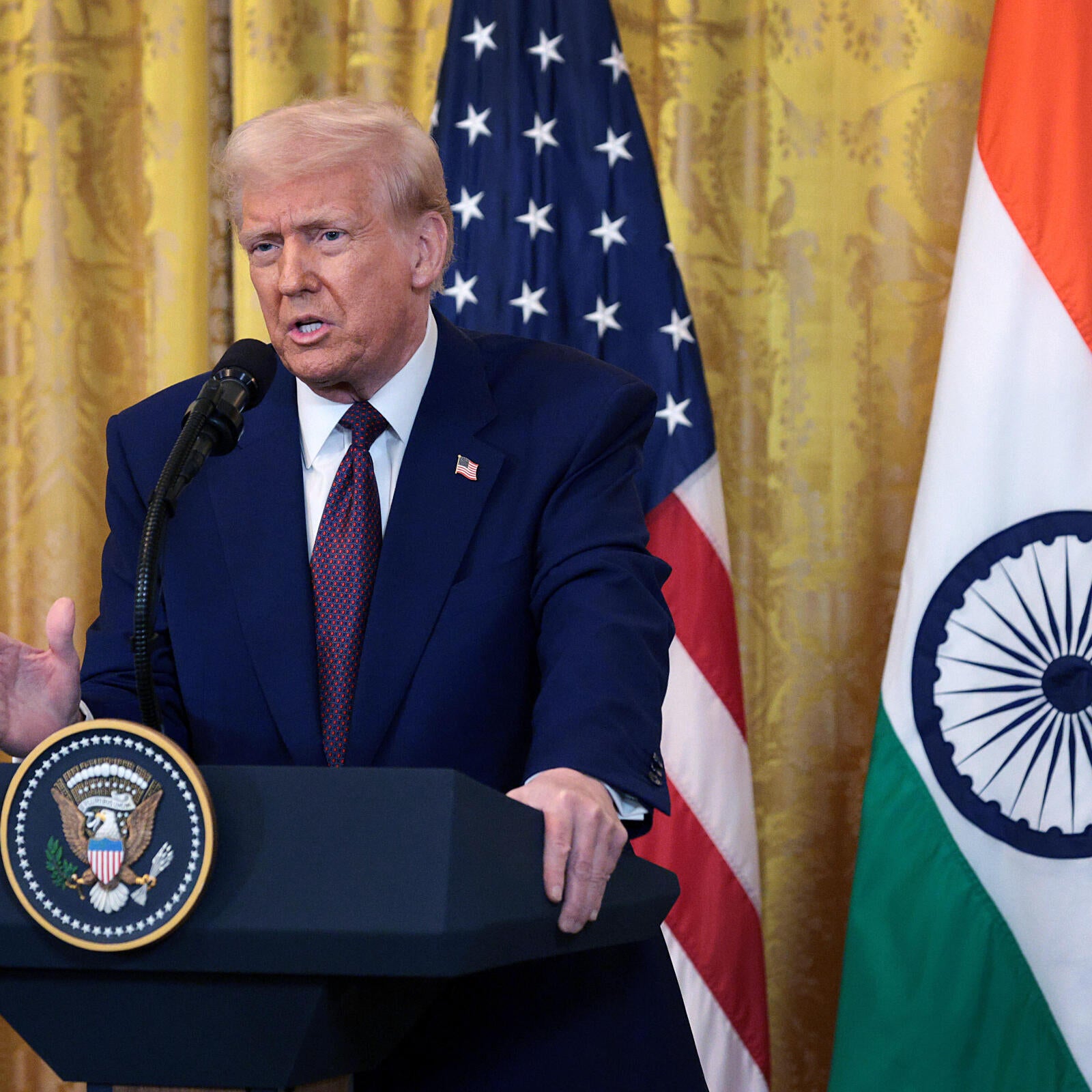 Trump on peace negotiations: "Maybe Russia will give up a lot. Maybe ...