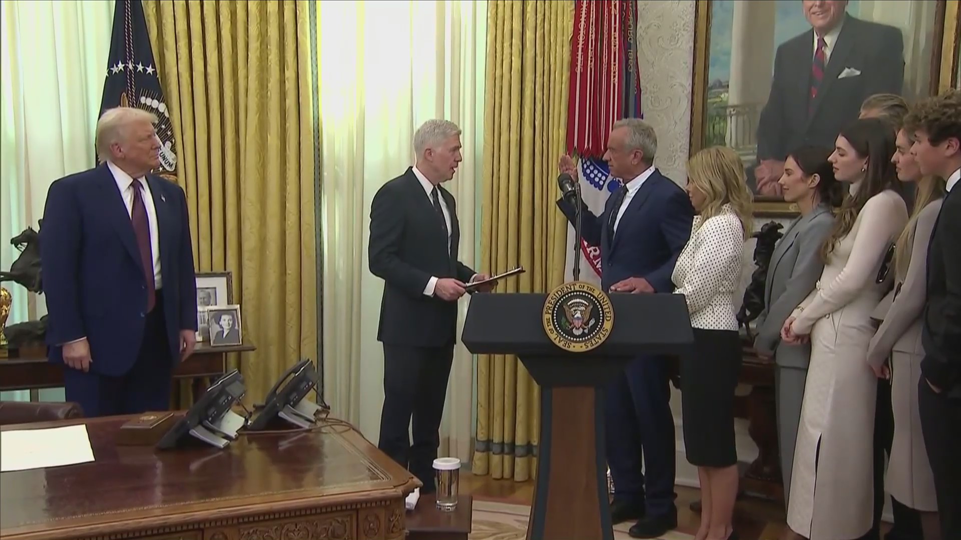 RFK Jr. Sworn in As Secretary Of Health And Human Services