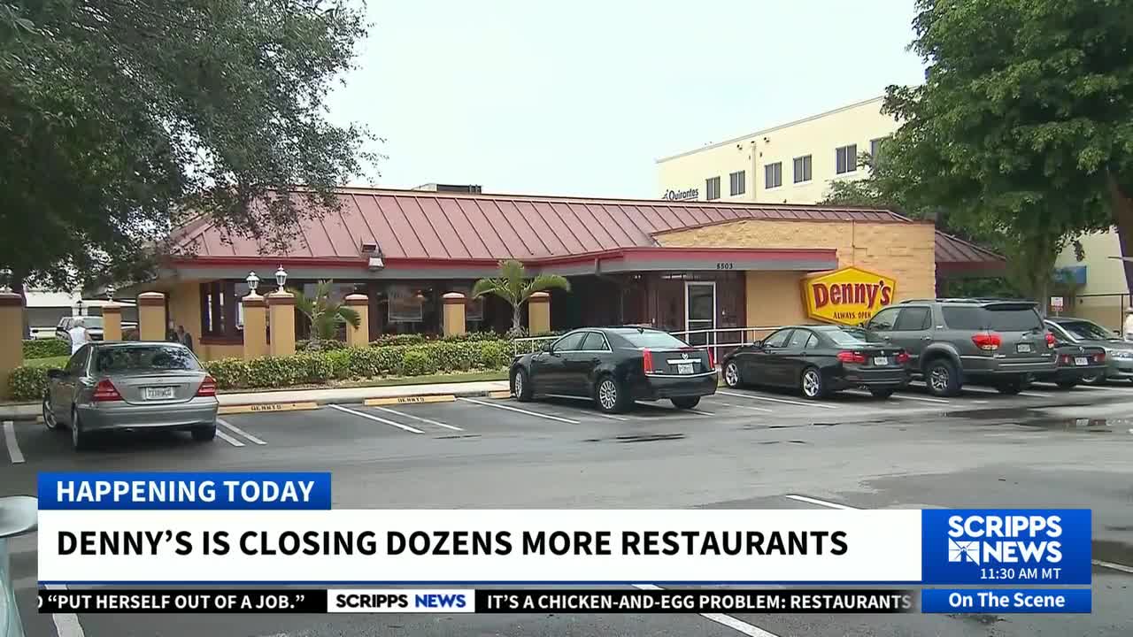 Denny's closing most restaurants than originally planned
