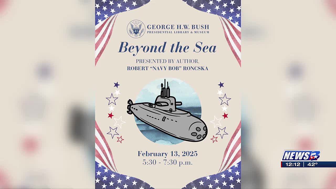 ‘Navy Bob’ to perform book reading at Bush Library