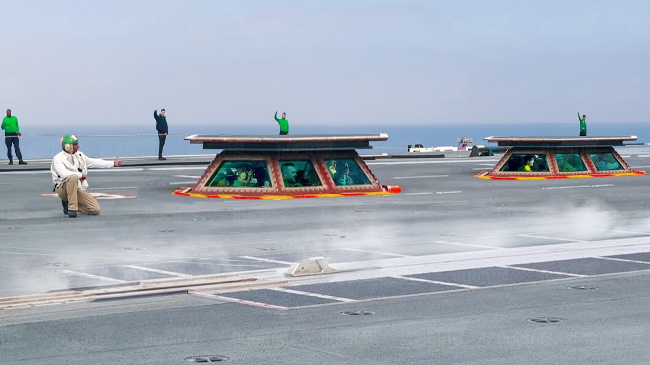 US tests new system for high-speed aircraft launch on aircraft carrier